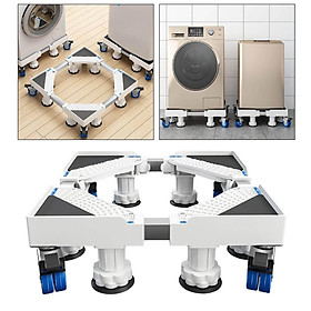 Mua Washing Machine Base Stand 4 Locking Rubber Swivel Wheel Laundry ...