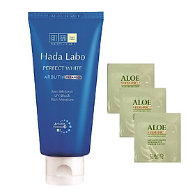 Mua Combo Kem Rửa Mặt Dưỡng Trắng Hada Labo Perfect White Arbutin ...