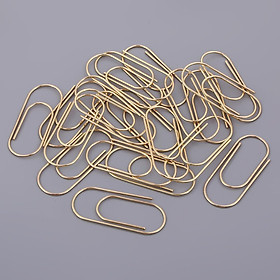 Mua 20 Pieces Office Plain Paper Clips 50mm Large Paper Clamp Clip ...