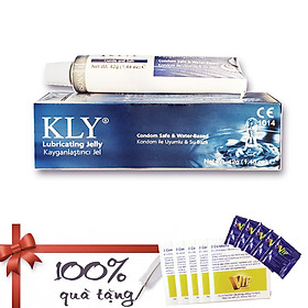 Mua Gel bôi trơn KLY ( 42gram ) - Tặng 5 hộp bao cao su VIP và 10 gói gel VIP