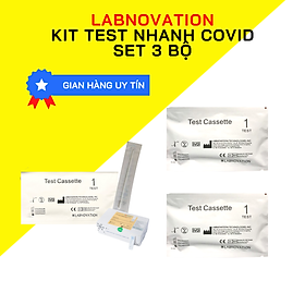 Mua Combo 3 Kit Test Nhanh Covid 19 Tại Nhà LABNOVATION Giá Tốt - Khay ...