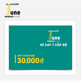 Mua Phiếu Quà Tặng June Noodle House 30K