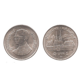 Mua Đồng xu Thái Lan 1 bath vua Rama IX trẻ tuổi