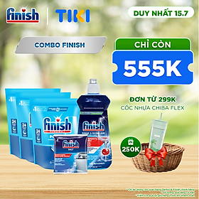 Mua Combo Finish: Combo 3 Túi Viên Rửa Chén Bát Finish All In One,24 ...
