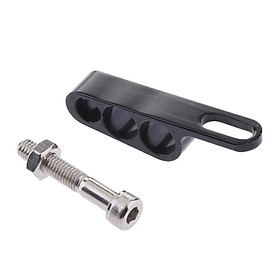 Motorcycle Cable Clamp 3 Holes Throttle Wire Holder for Red | Tiki