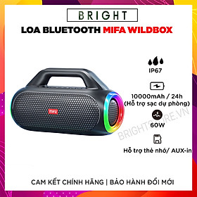 Review Loa Bluetooth MIFA WildBox Công Suất 60W, Bluetooth 5.3 - Hàng Chính Hãng