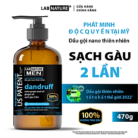 Mua Dầu gội Lab Nature Men Dandruff 470g - Công nghệ Nano Sạch Gàu 2 Lần