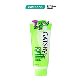 Mua Gel Cạo Râu Gatsby Dưỡng Ẩm 205g Jp tại Watsons Vietnam Official Store