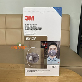 Mua Khẩu Trang Lọc Bụi Bảo Vệ Hô Hấp 3M 9542V, Tiêu Chuẩn KN95 AS/ANZS P2, 20 Cái/Hộp – Than ...