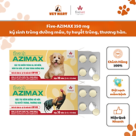 Mua [350mg] Five-Azimax nhiễm trùng da, mô mềm, viêm tai giữa, viêm ...