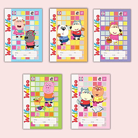 Mua Combo 5 Cuốn Vở 48 Trang 4 Ô Ly WOLFOO - Combo 5 cuốn tại 1980 ...