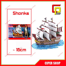 Mua Mô hình thuyền Shank Tóc đỏ tứ hoàng Đảo hải tặc - figure ship of ...