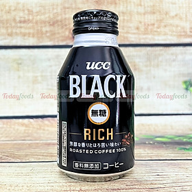 Mua Cà Phê Đen Không Đường Vị Đậm Đà UCC 275G - Cà Phê Nhật Bản uống liền