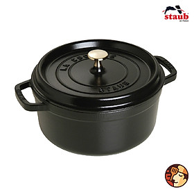 Mua Nồi gang tròn Staub 18 cm – Màu đen