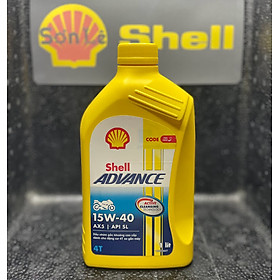 Mua Shell vàng Ax5 1L. Dầu nhớt gốc khoáng cao cấp. tại Sơn Lê 759