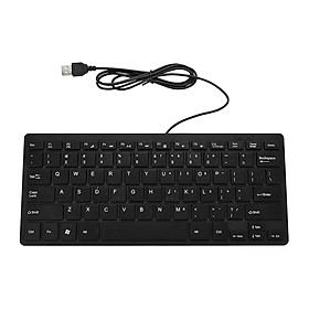 Mua USB Slim silent mini PC keyboard for the Laptop Desktop 11.2x4.5x0.6"