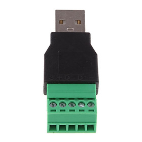Mua USB 2.0 A Screw Terminal Block Connector Male to 5 Pin Female ...