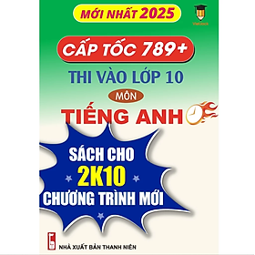 Mua Sách Cấp tốc 789+ thi vào lớp 10 môn Tiếng Anh VietJack tại ...