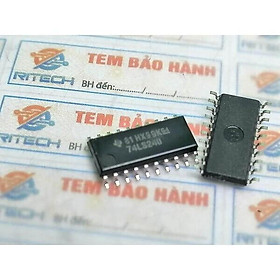 Mua Combo 3 chiếc IC số 74LS240 SN74LS240 SOP-20, 5.2mm hàng chính hãng