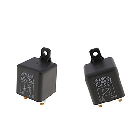 Mua 2 Piece Automotive 12V 100A 4 Pin Starter Relay Switch Circuit Control