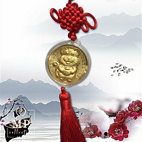 Mua Dây treo phong thuỷ cây tài lộc lì xì may mắn xu hình Cọp cầm đồng ...