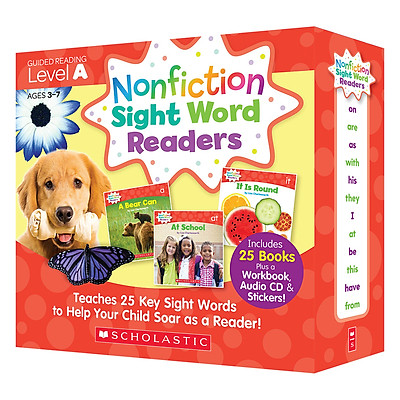 Nonfiction Sight Word Readers Level A With Cd (Student Pack) | Tiki