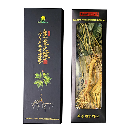 Hộp 5 Cây Sâm Núi Khô Nguyên Bản Lasham Hàn Quốc - 7 Năm Tuổi (lasham ...