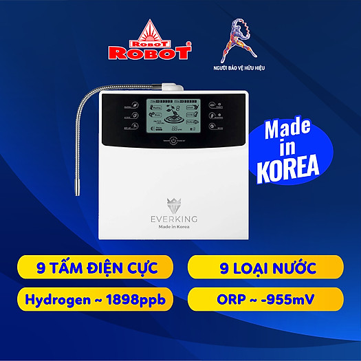 Máy Lọc Nước Điện Giải EVERKING EK-99 Made In Korea - 9 Tấm Điện Cực ...