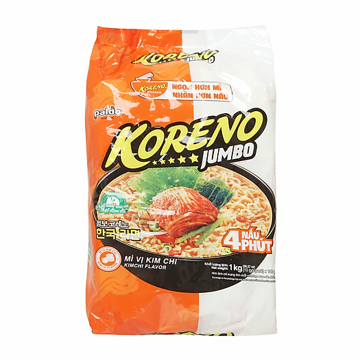 Mì Koreno Jumbo Kim Chi 1KG - Thực phẩm ăn liền | VietMart.co