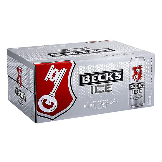 Thùng 24 Lon Bia Beck's Ice (330ml / Lon) – Giá tốt | Tiki.vn