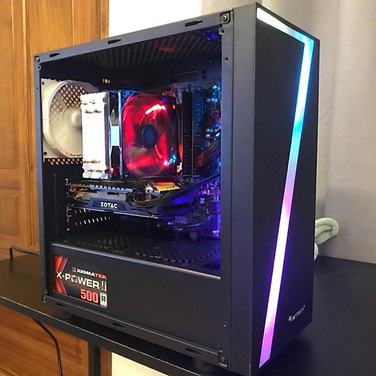 MAX PC GAMING X7 CPU Core i3-2100 Ram 4GB SSD 240GB GTX 750TI Chơi PUBG ...