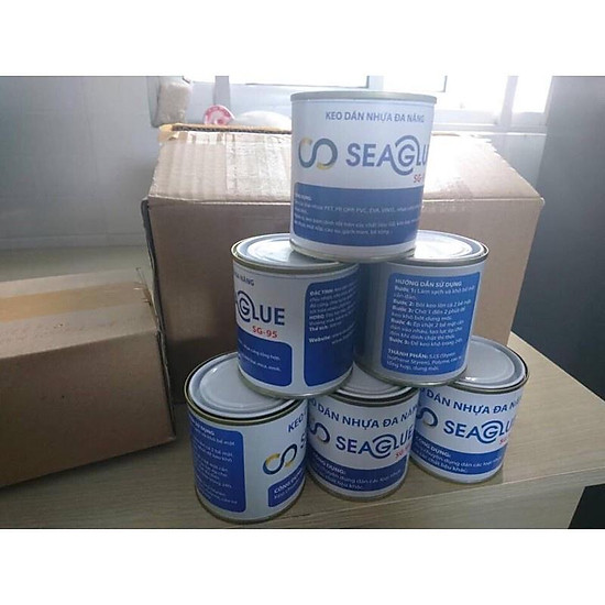 Keo dán nhựa seaglue sg95 chuyên dán giày dép-bình nhựa-bình nước