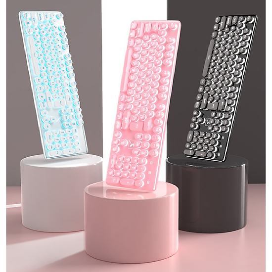 Bàn phím giả cơ có dây game thủ classic k620 led phiên bản nâng cấp k100