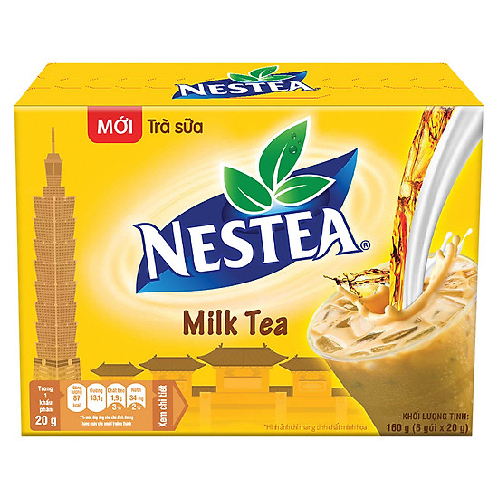Trà Sữa NESTEA (8 Gói x 20g) chính hãng, giá tốt | Tiki.vn