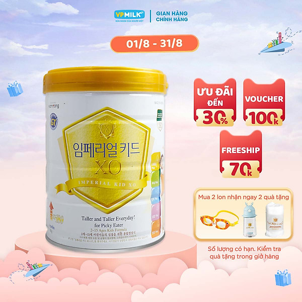Sữa Bột Namyang Imperial Kid XO GT 800g | Siêu Thị Con Cưng