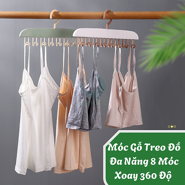 Móc Treo Đồ Đa Năng 8 Móc Xoay 360 Độ Tiết Kiệm Không Gian - Móc Treo ...