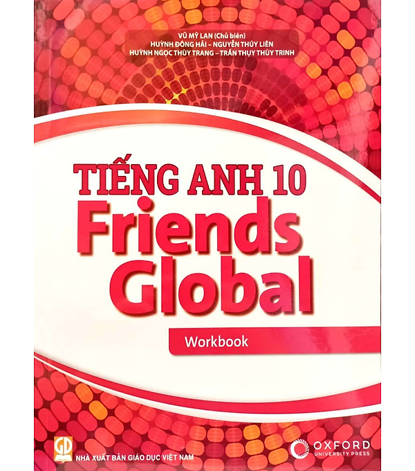 Combo Sách giáo khoa Tiếng Anh lớp 10 Friends Global (Student book + Work book)