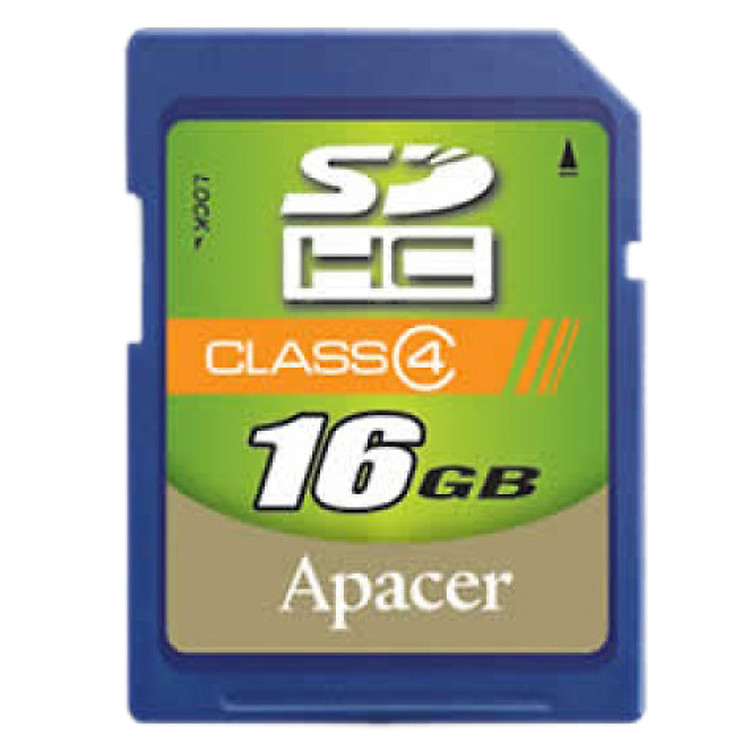 Mua Thẻ Nhớ Apacer SDHC 16Gb Class 4
