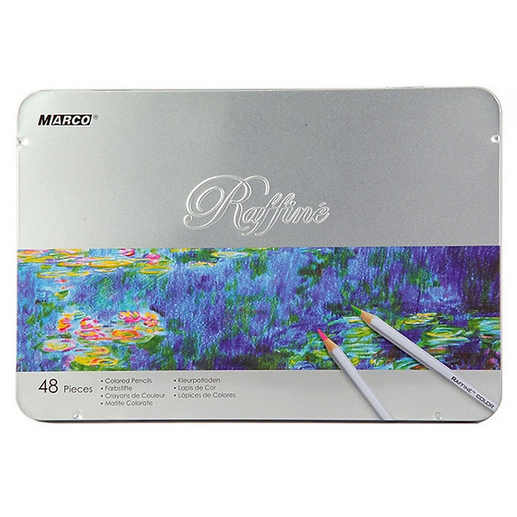 Mua Bộ Chì Tô 48 Màu Cao Cấp Marco Raffine 7100-48TN (Hộp Thiếc)