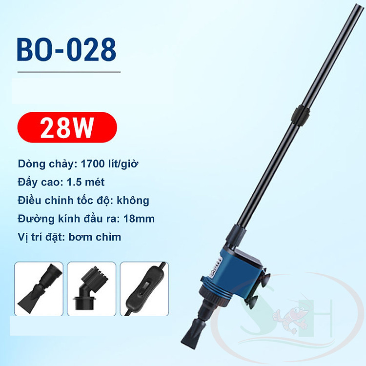 Mua Hút phân cặn Sobo Multifunction Clean Pump BO 028 / 058 / 078 bơm chìm thay nước bể cá tép ...