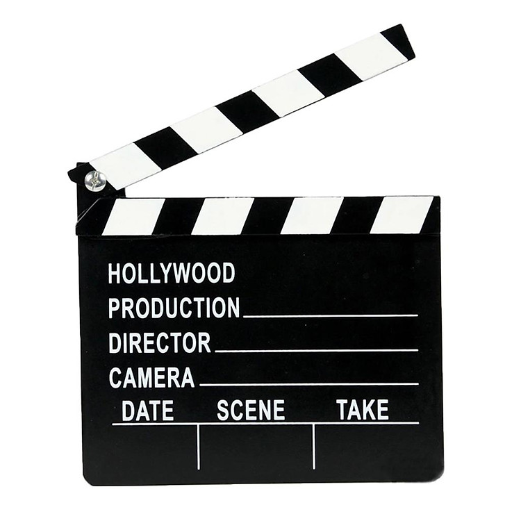 Mua Wooden Film Directors Clapper Board Clapper Action Board 20 x 18cm