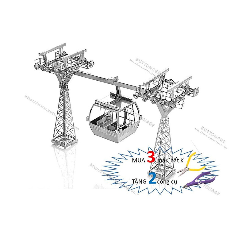 Mua Mô Hình Lắp Ráp 3d Cáp Treo