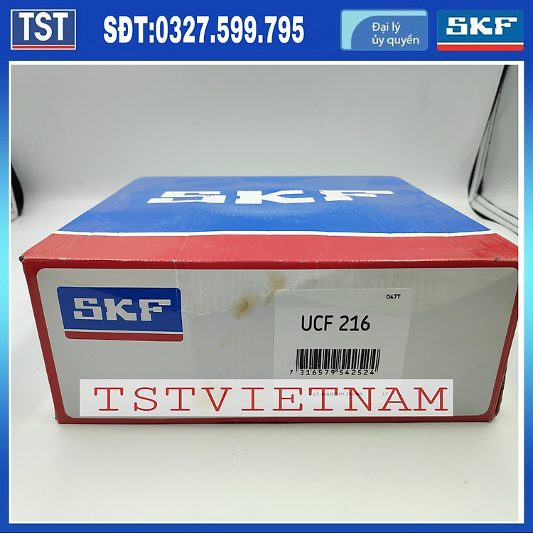 Mua Gối đỡ vòng bi SKF UCF 216 tại Vòng bi TST Đại lý Toàn quốc