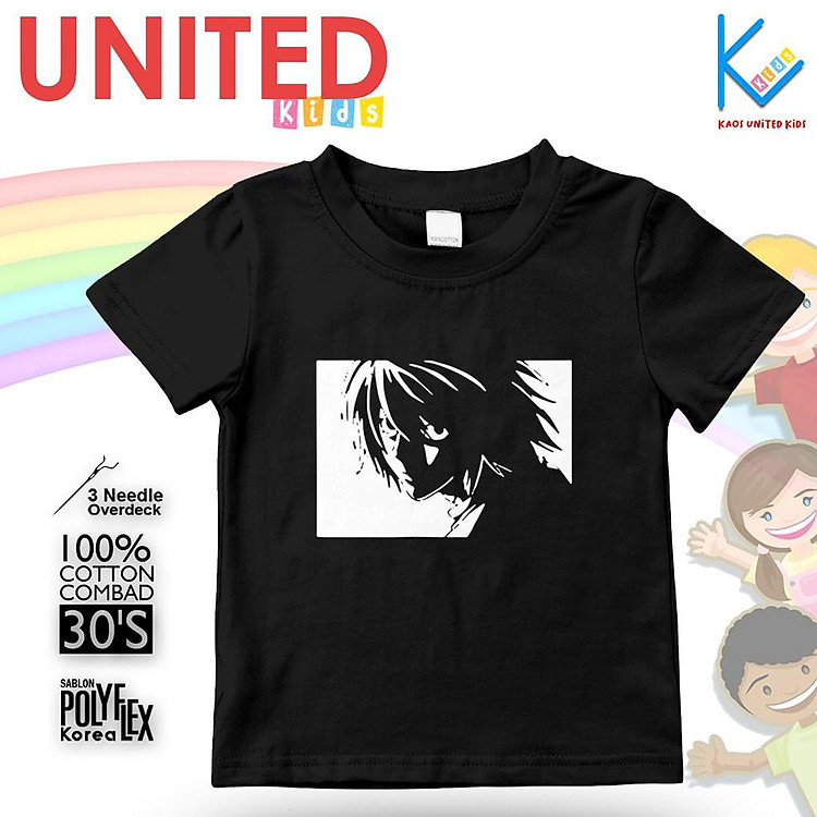 Mua Mẫu áo thun in hình KAOS ANIME death Note L Lawliet độc đẹp