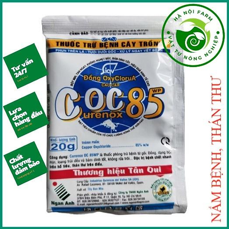 Mua Thuốc Trừ Bệnh Coc85 WP (Gói 20g), thuốc trừ bệnh gốc đồng COC 85 1 gói