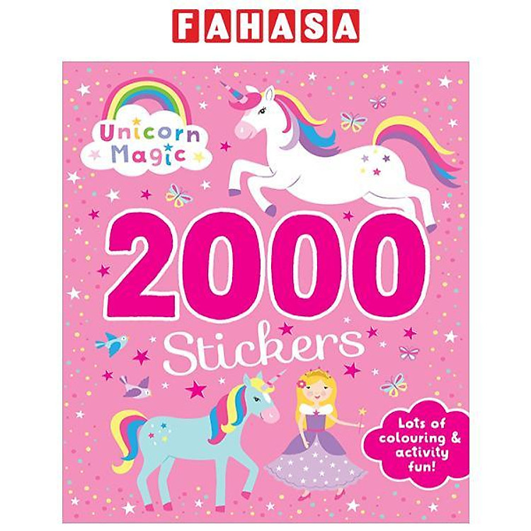 Mua Sách ngoại văn: Unicorn Magic - 2000 Stickers tại Nhà sách Fahasa