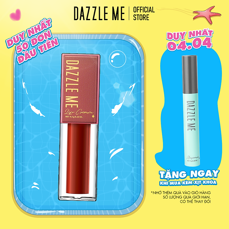 Mua DAZZLE ME Son Kem Lì Siêu Mịn Kháng Nước Lâu Trôi Và Không Làm Khô ...