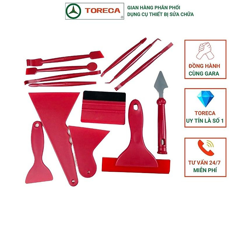 Mua Bộ Dụng Cụ Dán Fim Kính Giấy Decal TORECA