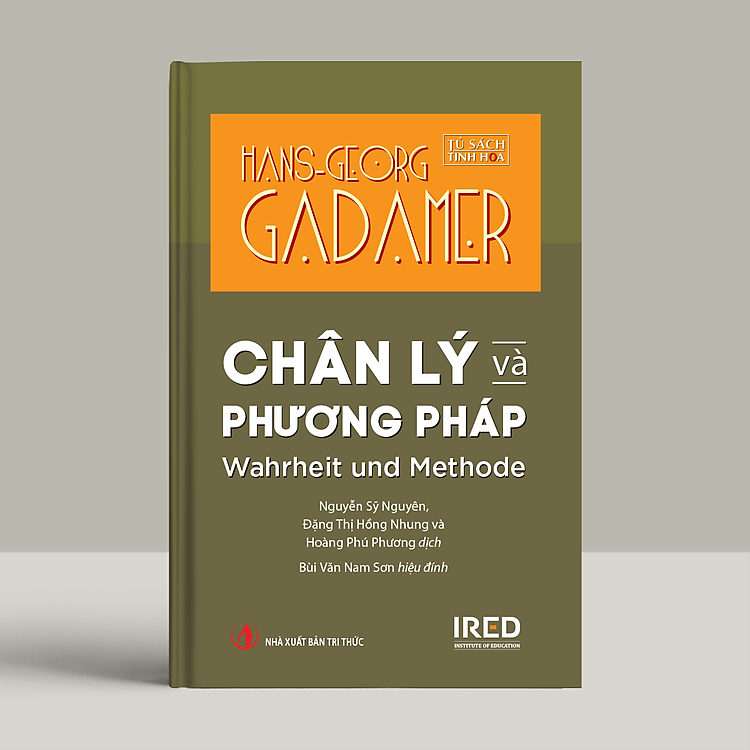 Mua Sách - Chân lý và Phương pháp - Hans-Georg Gadamer - IRED Books tại ...