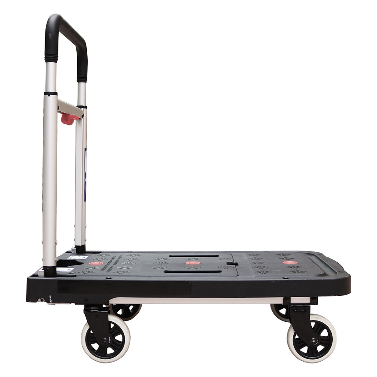 Xe đẩy hàng 4 bánh Nikawa FWS-100F, tải trọng 150kg, màu đen | Gia Dụng ...